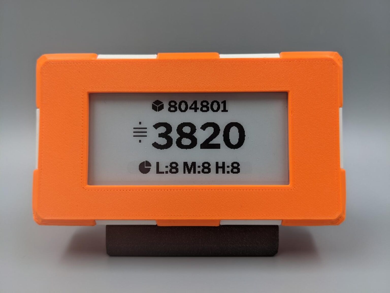 OrangeClock – A Bitcoin timepiece for everyone